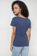 V-Neck Short Sleeve Tee | Partly Cloudy– Three Dots